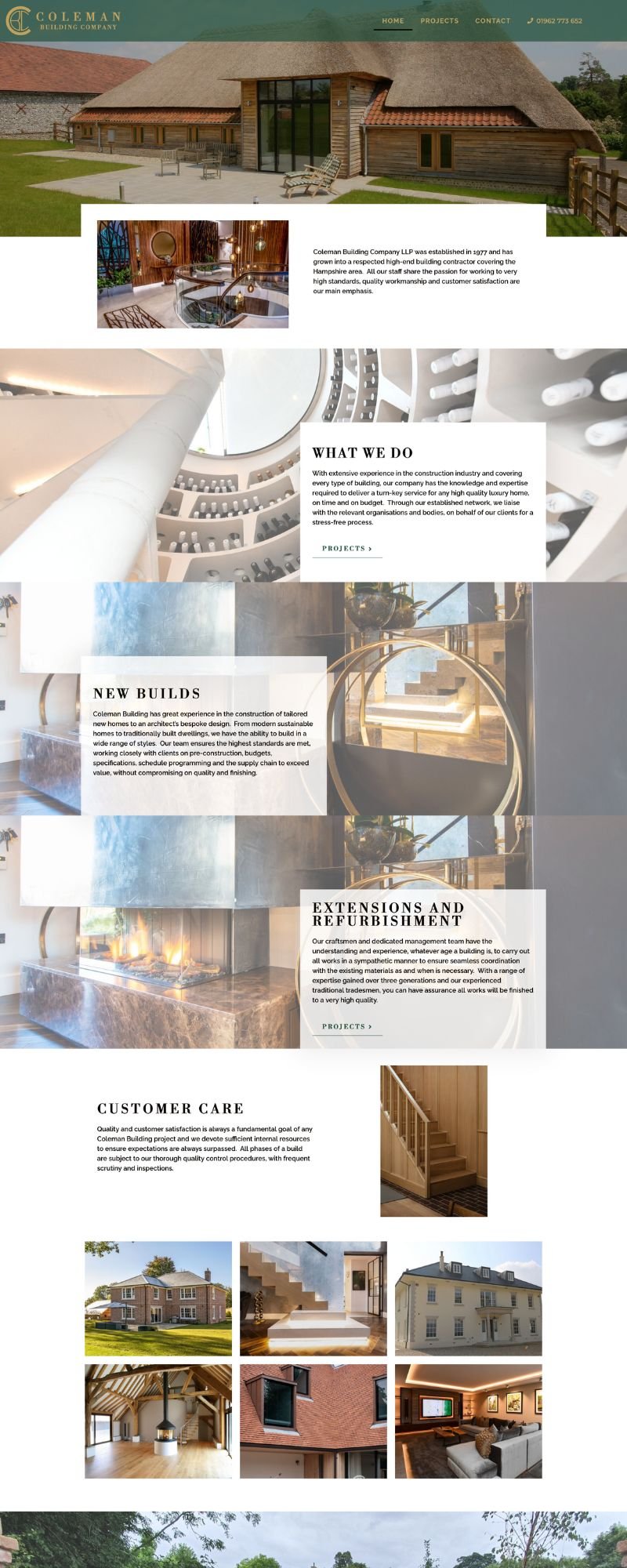 Case Study - Coleman Building - Growing businesses with websites in ...